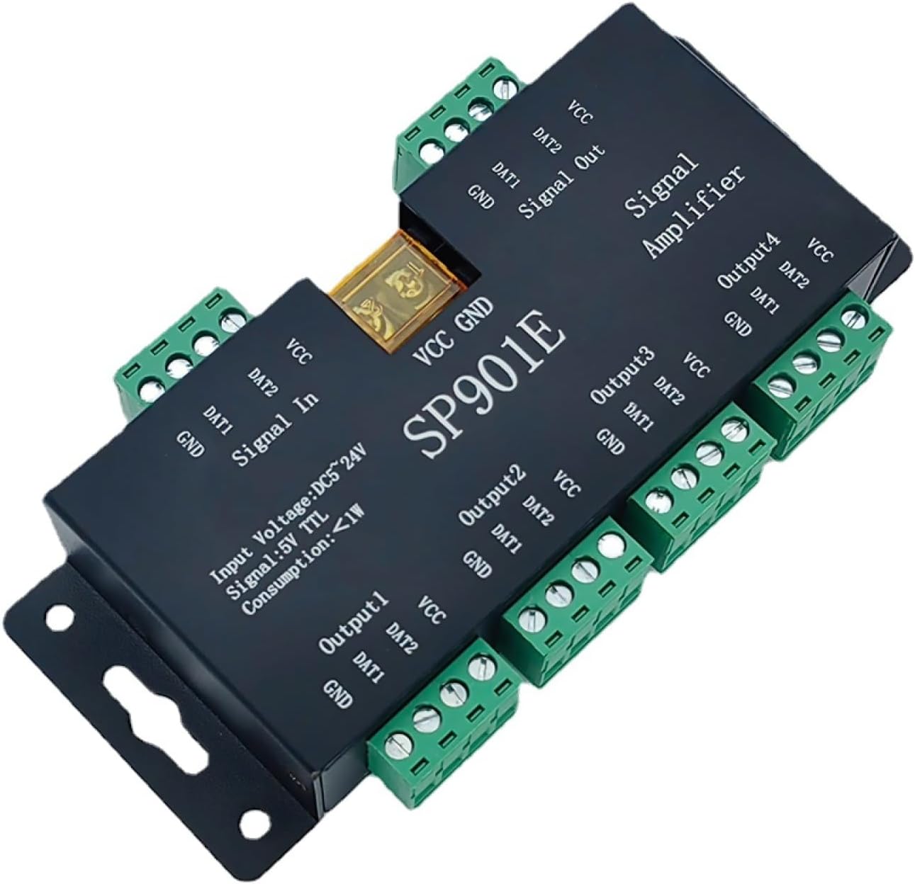 Amazon.com: LED Pixel Strip Repeater Controller for WS2812B, WS2811 ...