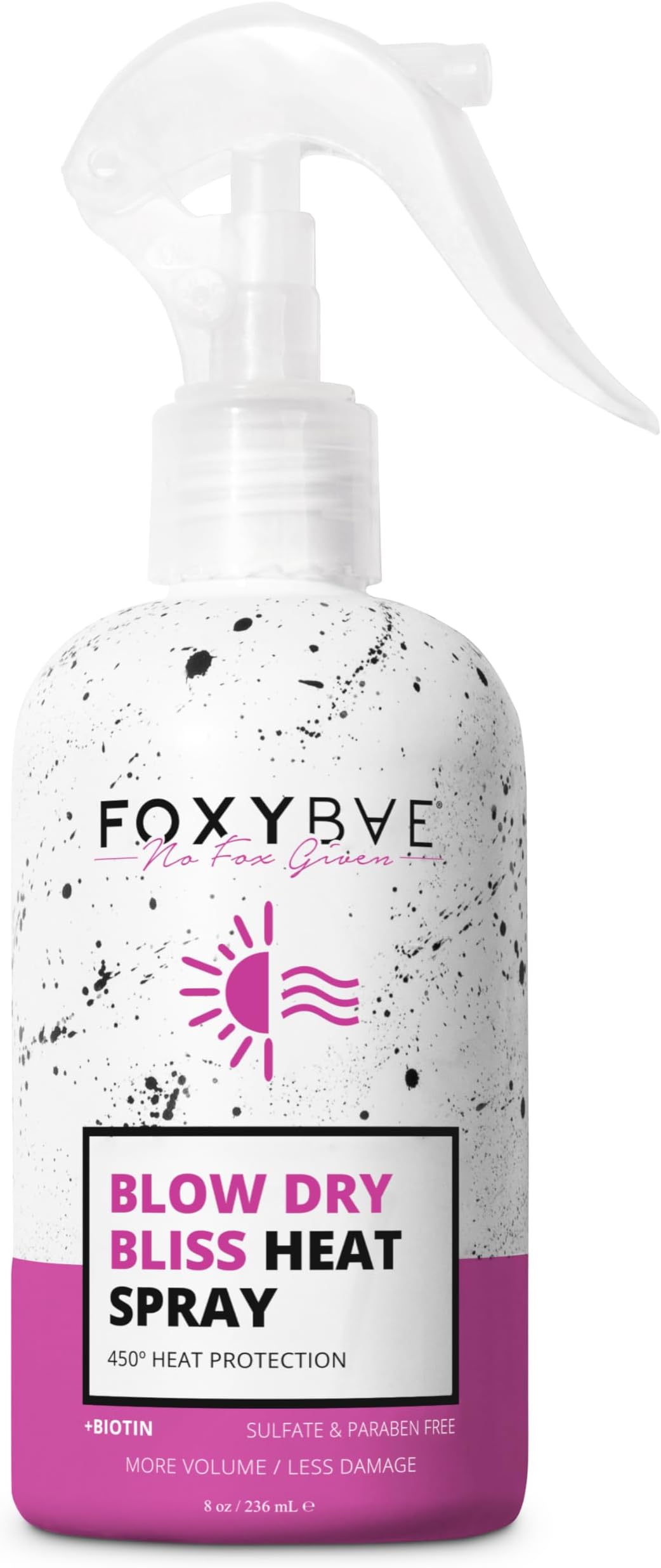 Amazon.com: FoxyBae Heat Protectant Spray - Heat Protection Spray for ...