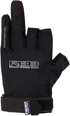 Amazon.co.jp: 双進(SOSHIN) 7681 RBB タイドゲームグローブ3C ブラック M : スポーツ＆アウトドア