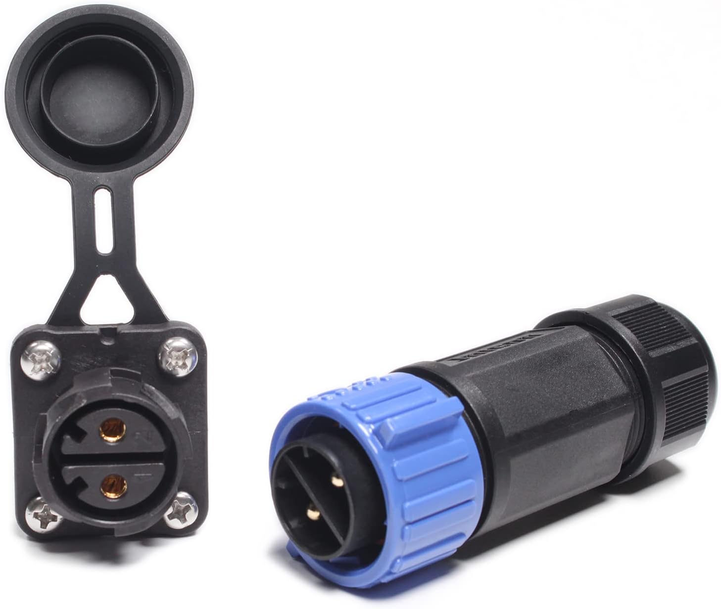 Amazon.com: 12V Trolling Motor Plug & Receptacle Set - Compatible with ...