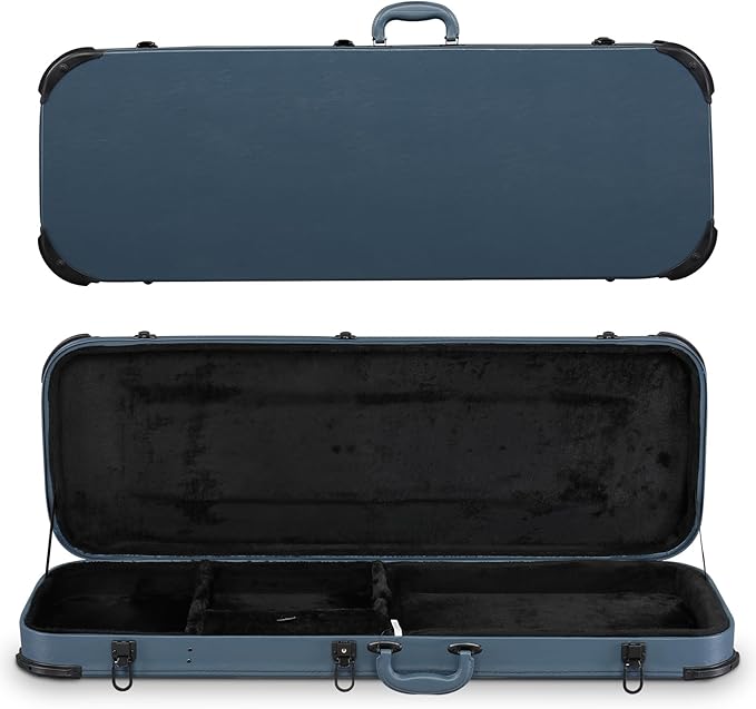 Amazon.com: Ktaxon Electric Guitar Hard Case, Rectangle Wooden Standard ...