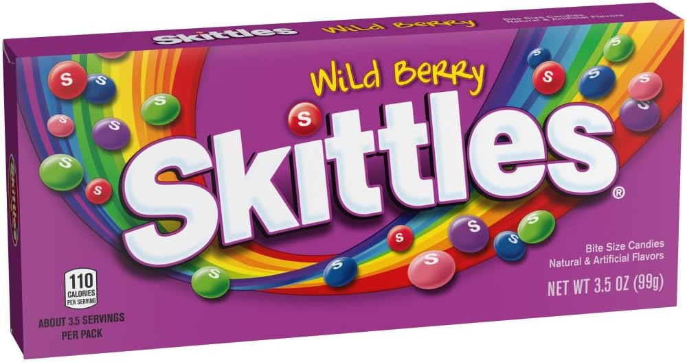Amazon.com : SKITTLES Original Summer Chewy Candy, Grab N Go, 9 Oz ...