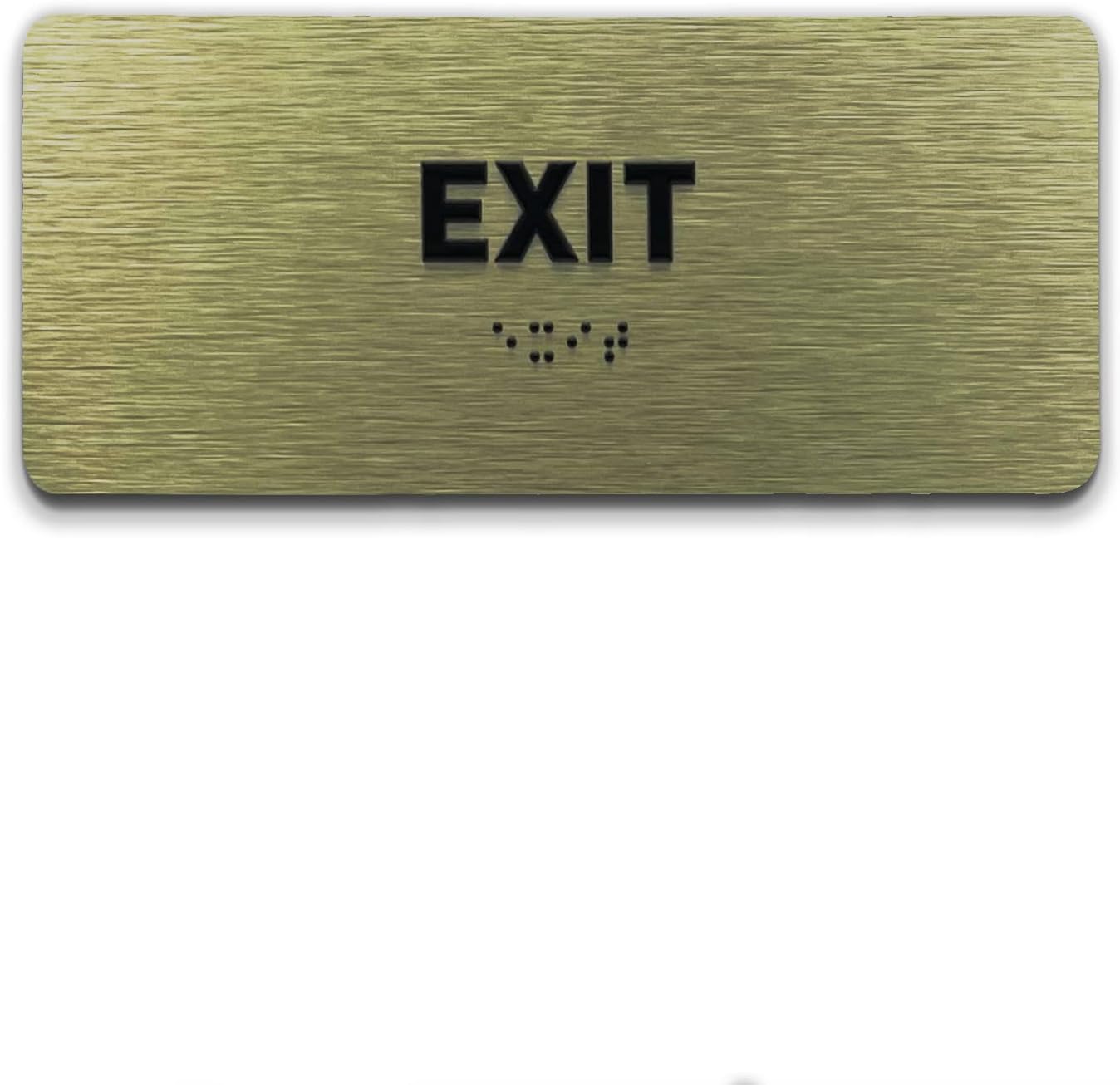 Amazon.com: Not An Exit Identification Sign - ADA Compliant Sign ...