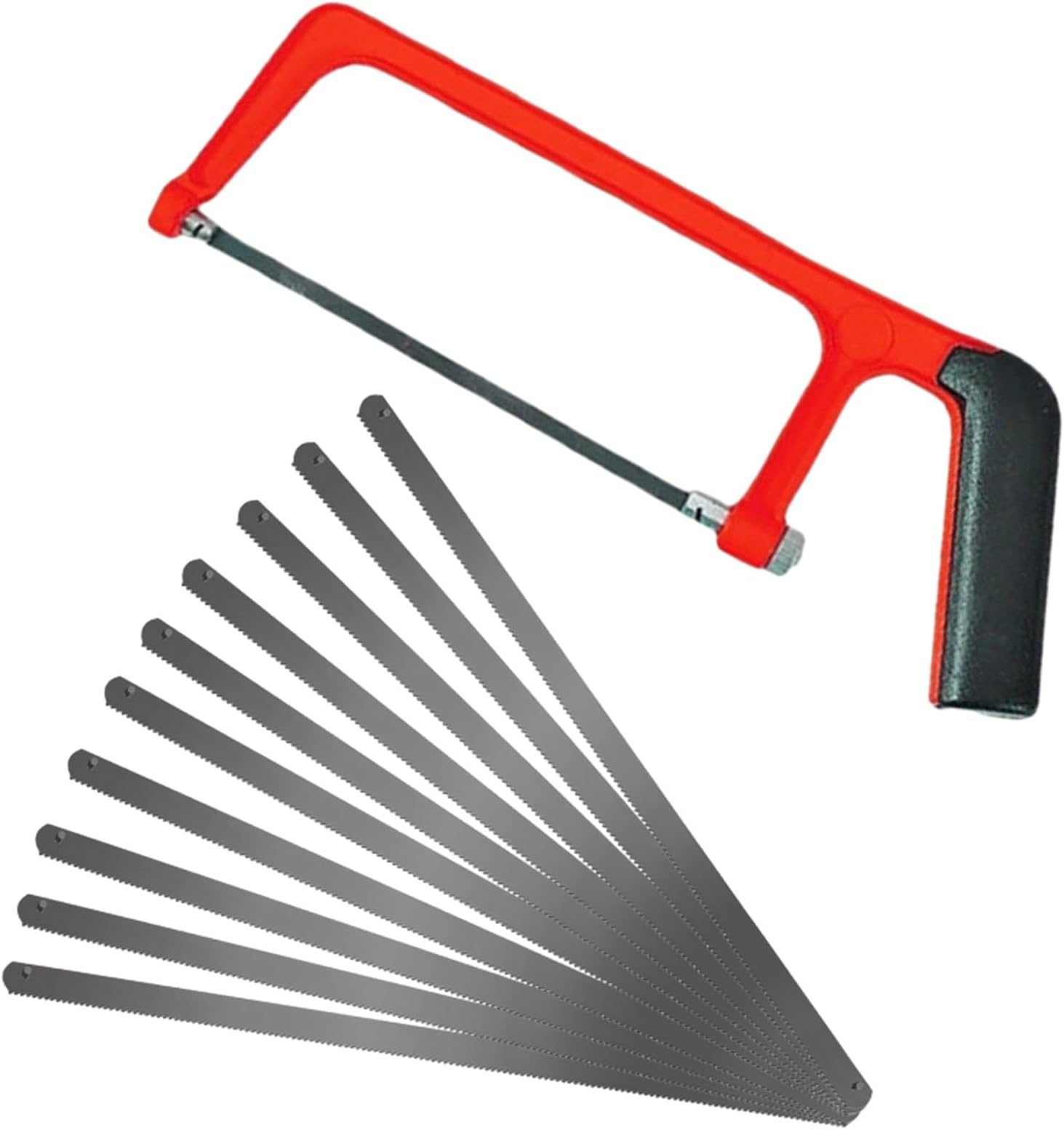 Hacksaw, Professional Hack Saw Small Metal Cutting Saw Adjustable Angle ...