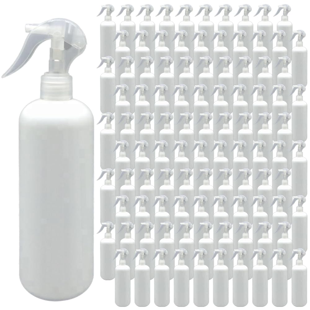 Amazon.co.jp: スプレーボトル 400ml アルコール対応 次亜塩素酸水対応 詰め替えボトル 霧吹き トリガーノズル スプレーディスペンサー PET-400BS (100 ...