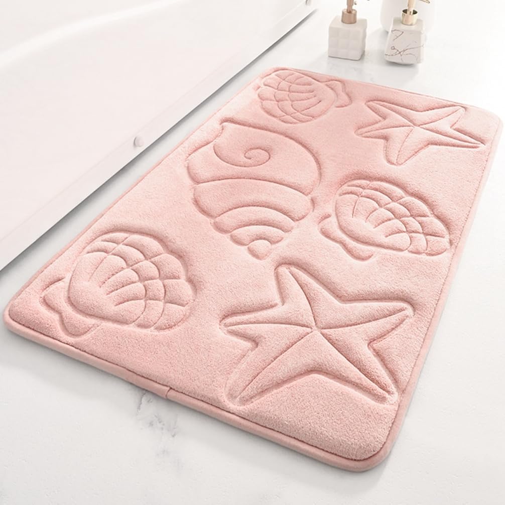 Amazon.com: NIOKIT Luxury Memory Foam Bath Rugs for Sea Bathroom Decor ...
