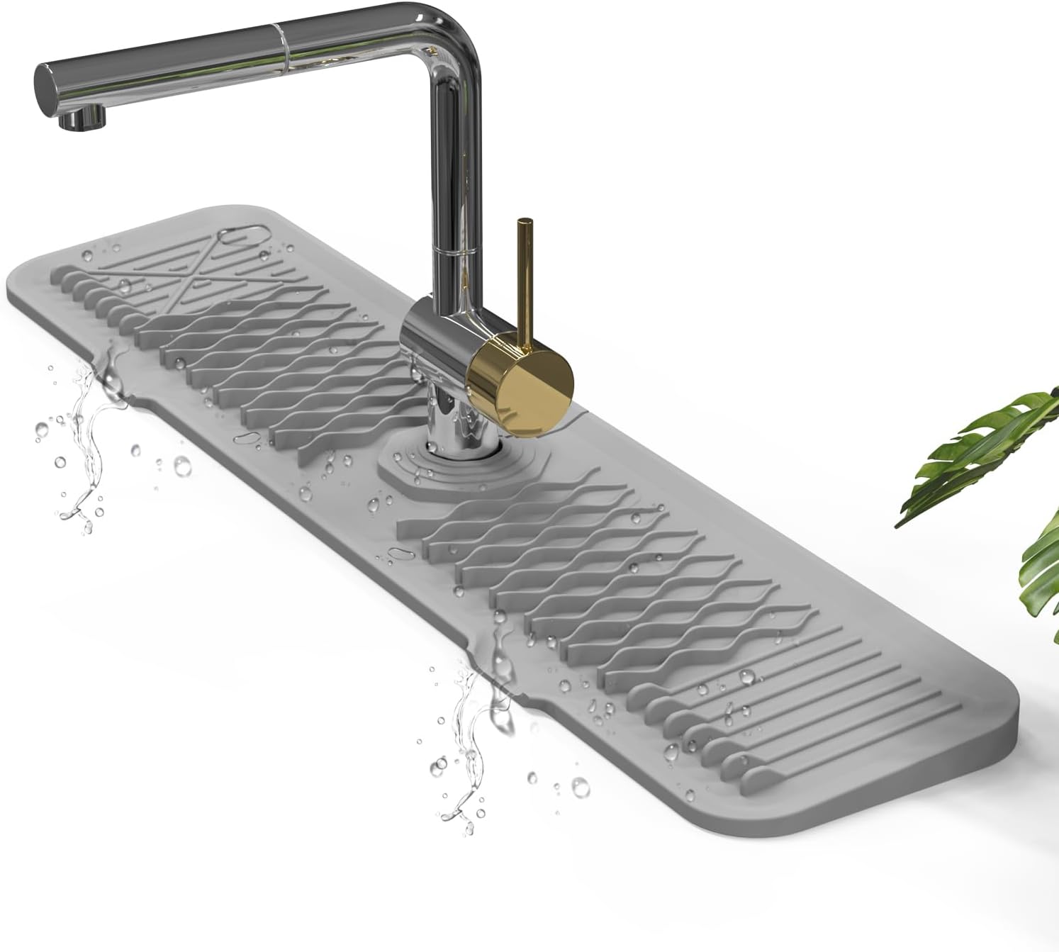 Amazon.com: Kitchen Sink Splashguard Organizer Essential - Sponge, Soap ...