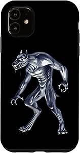 Amazon.com: iPhone 11 Dogman Werewolf Cryptozoology Cryptid Creature Mythical Case : Cell Phones ...