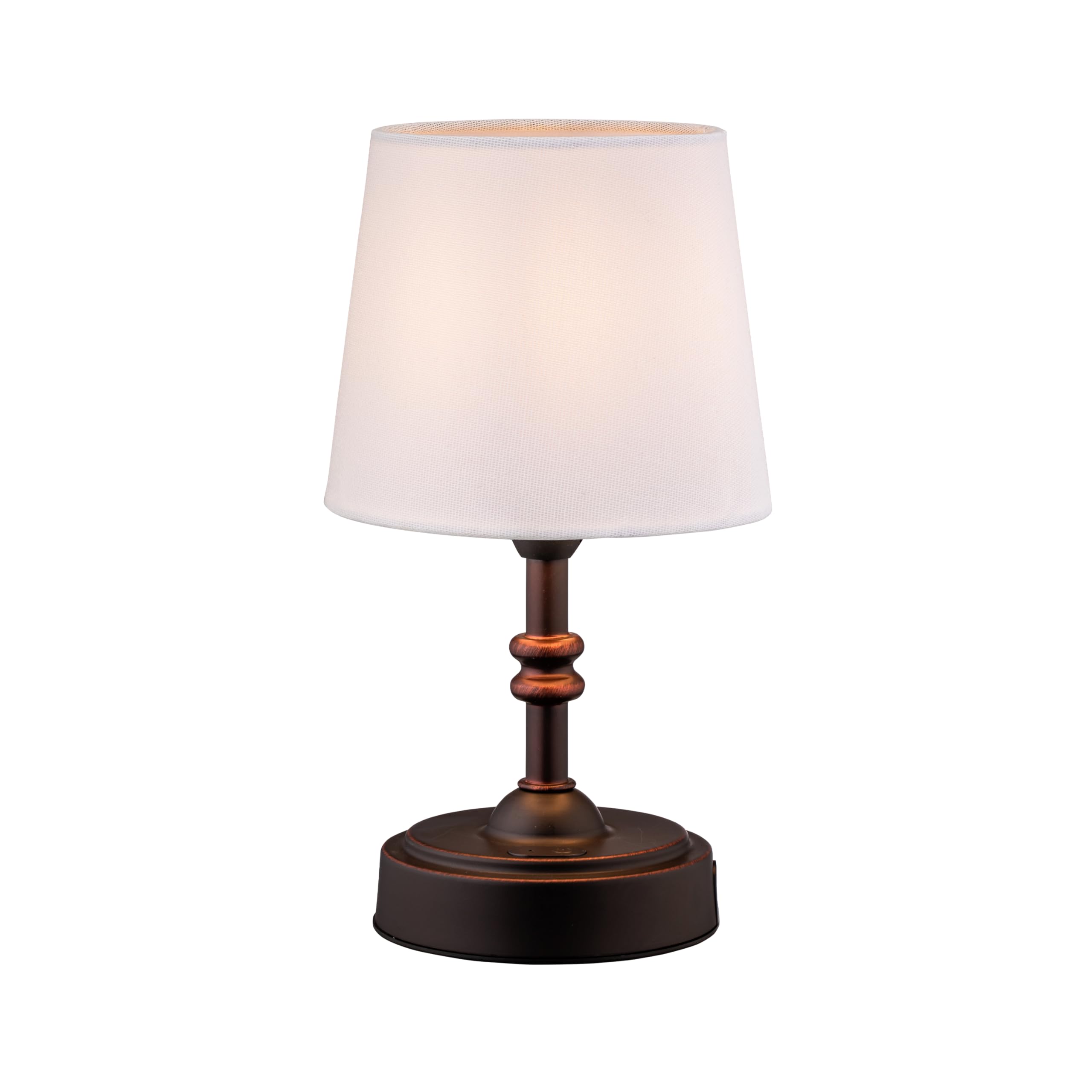 O’Bright Seraph Mini – Cordless LED Table Lamp with Dimmer (Oil Rubbed ...