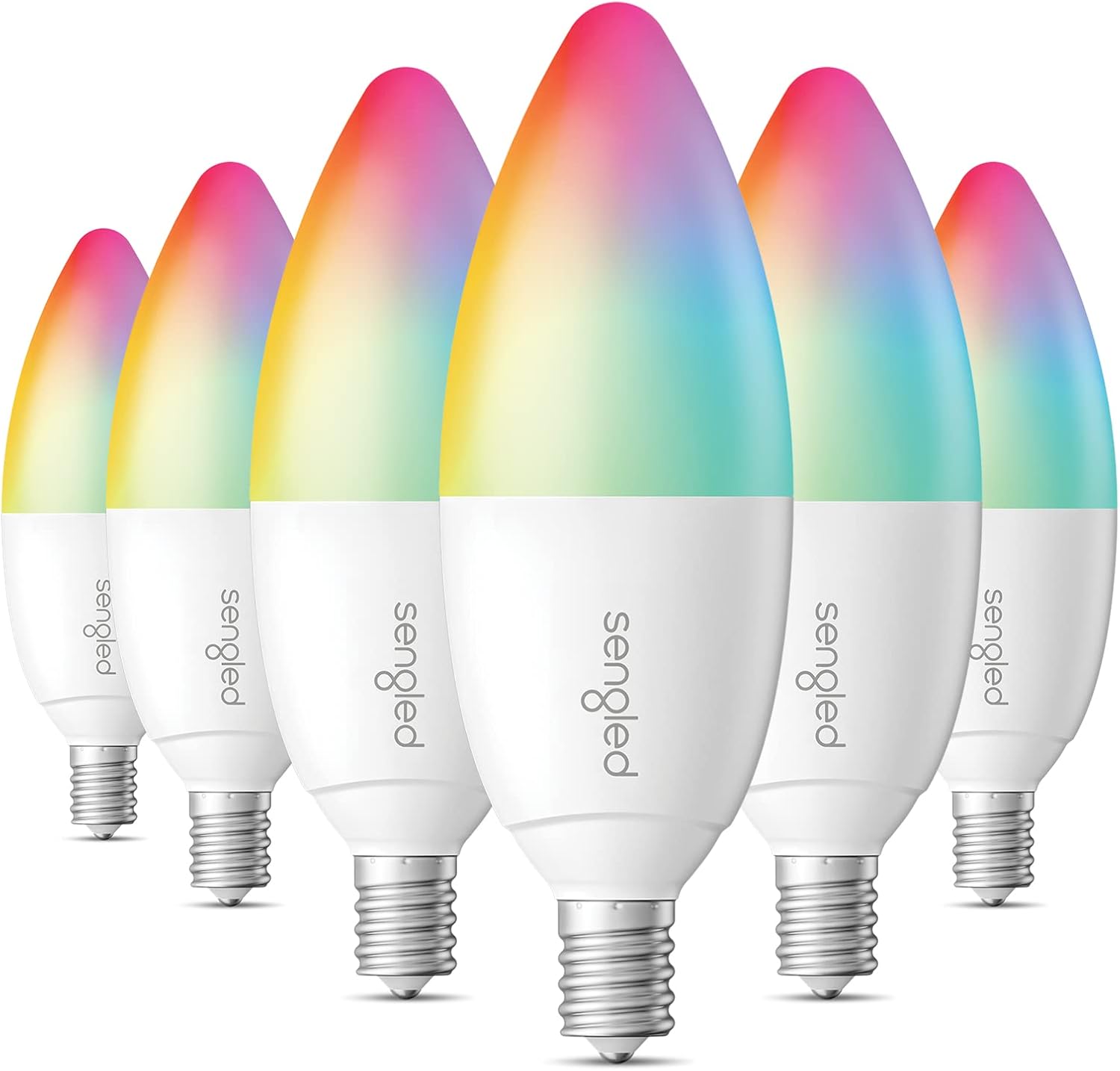 Amazon.com: Sengled Zigbee Smart Candelabra Bulbs, Hub Required ...
