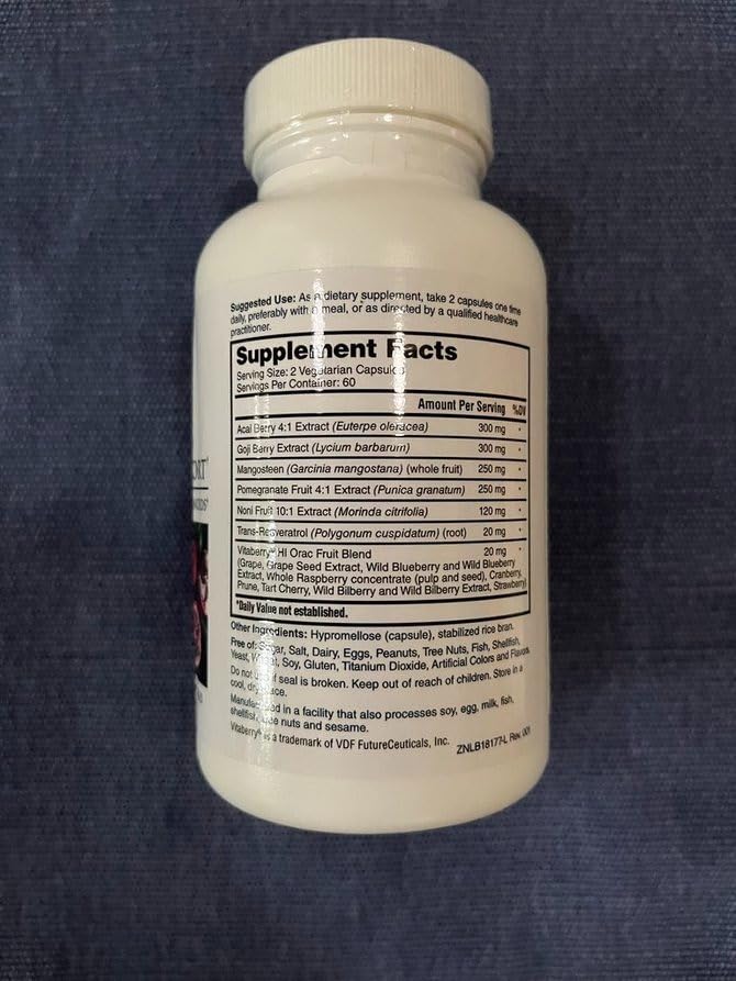 Amazon.com: Nature's Lab Super Antioxidant Support - Resveratrol, Acai ...