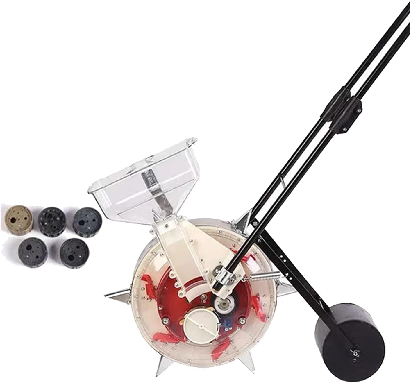 Amazon.com: VIETOL Garden Seeder, Metal Precision Garden Push Seeder ...