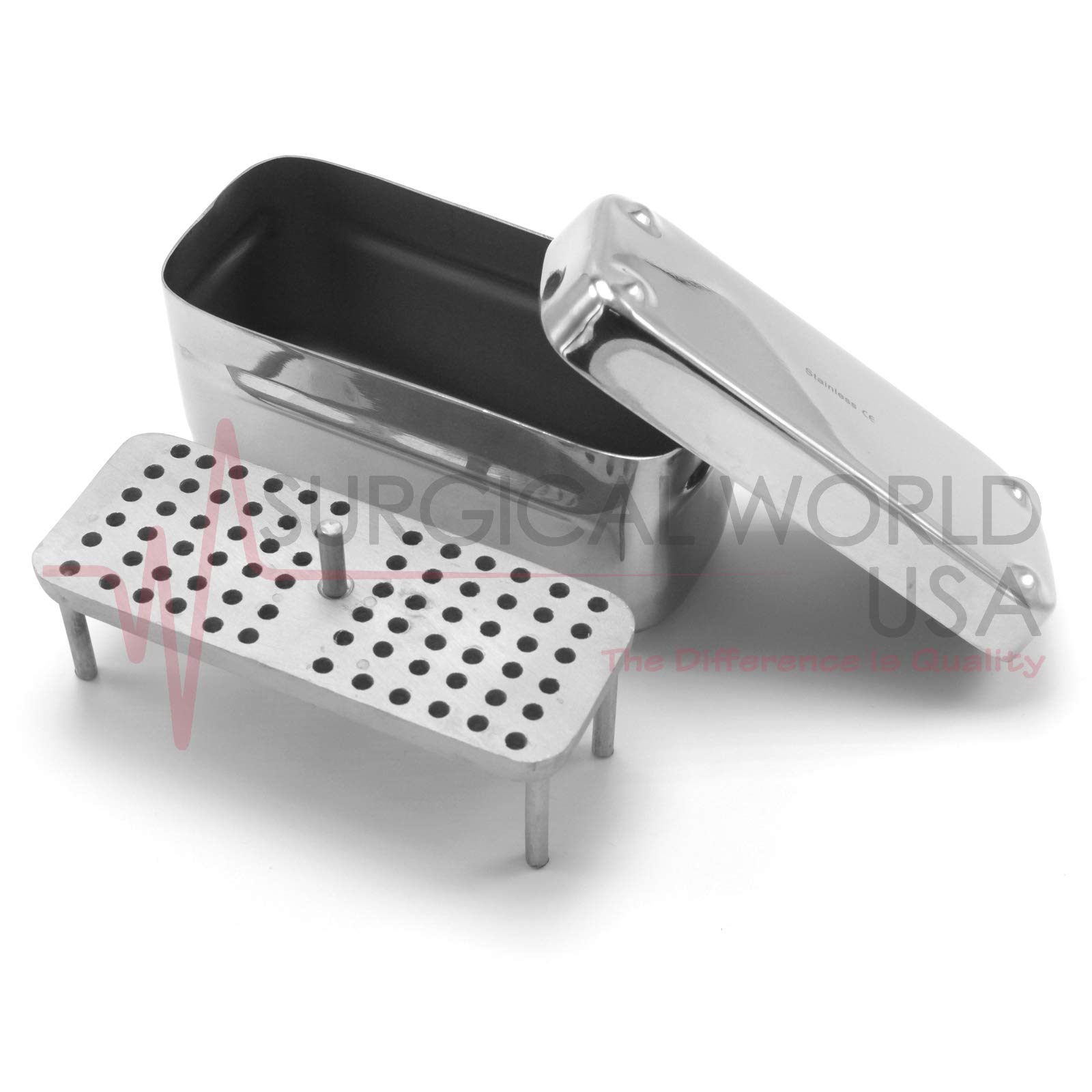 Dental Laboratory Dental Round Burs Dental Endo Sterilization Box ...