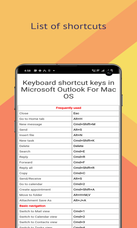 Computer Keyboard Shortcuts:Amazon.in:Appstore for Android