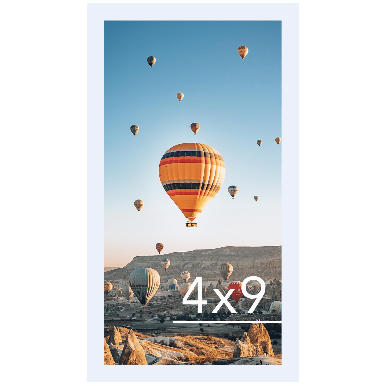 Amazon.com - JCJMY 4x9 Picture Frame White for Wall Hanging or Tabletop ...