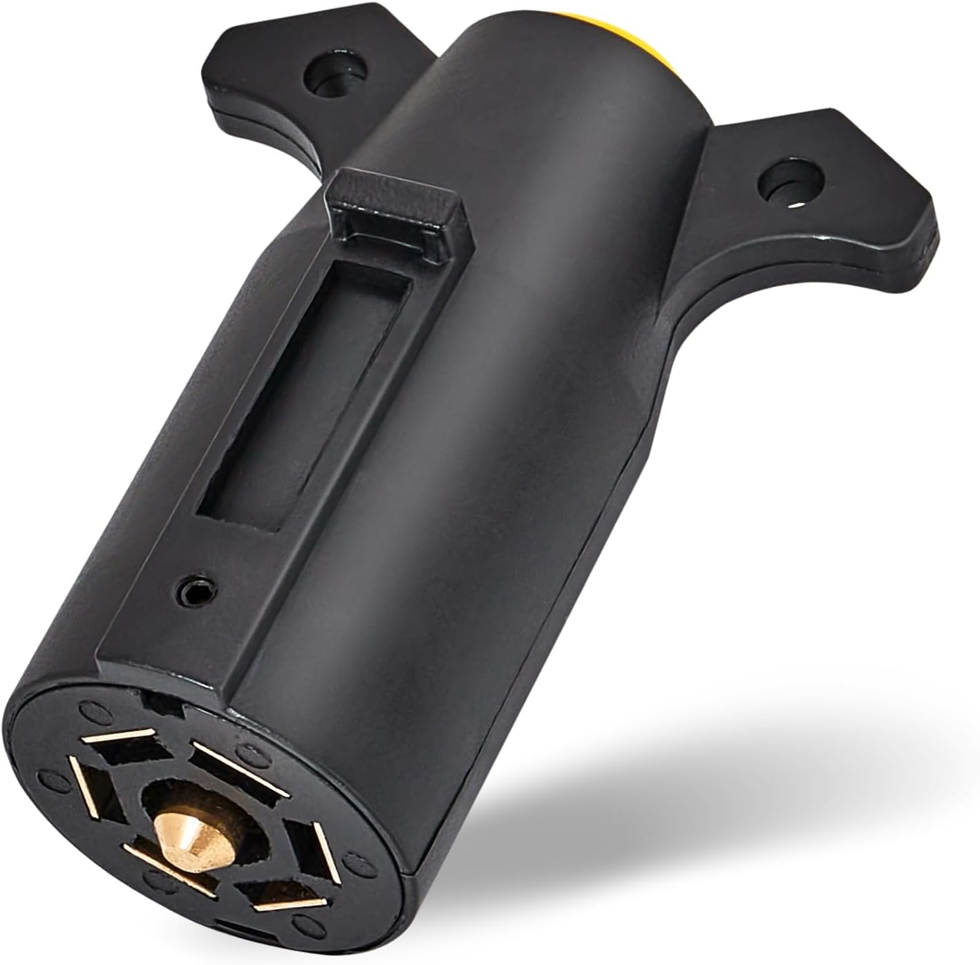 MECMO RV 7 Pin Trailer Plug Splice-in Replacement, Trailer Side Male ...