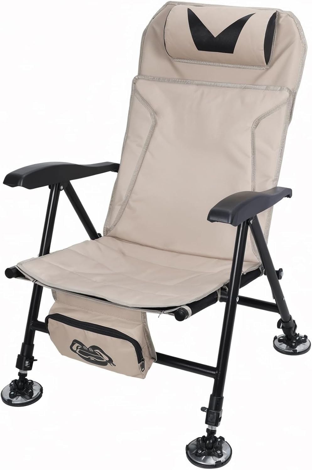 Amazon.com : BENBOR Reclining Fishing Chair,Outdoor Folding Camping ...