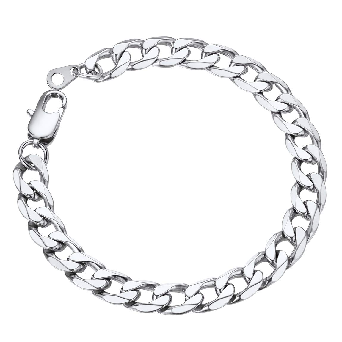 ChainsPro Stainless Steel Bracelet Mens Wrist Chain 7 5 Cuff Chain chainspro-stainless-steel-bracelet-mens-wrist-chain-7-5-cuff-chain