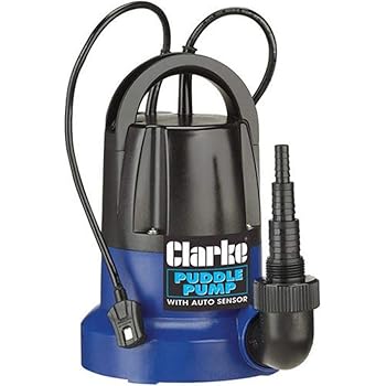 Clarke PSP105 Puddle Pump With Auto Sensor: Amazon.co.uk: DIY & Tools