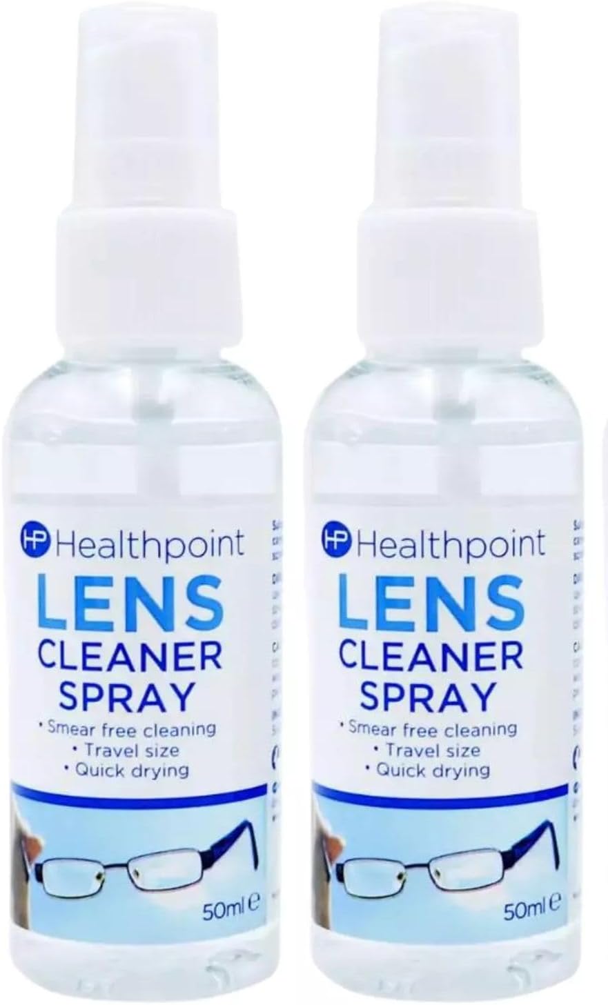 2x50ml Lens Cleaner Spray - Bundled by Smart Cutie: Amazon.co.uk ...