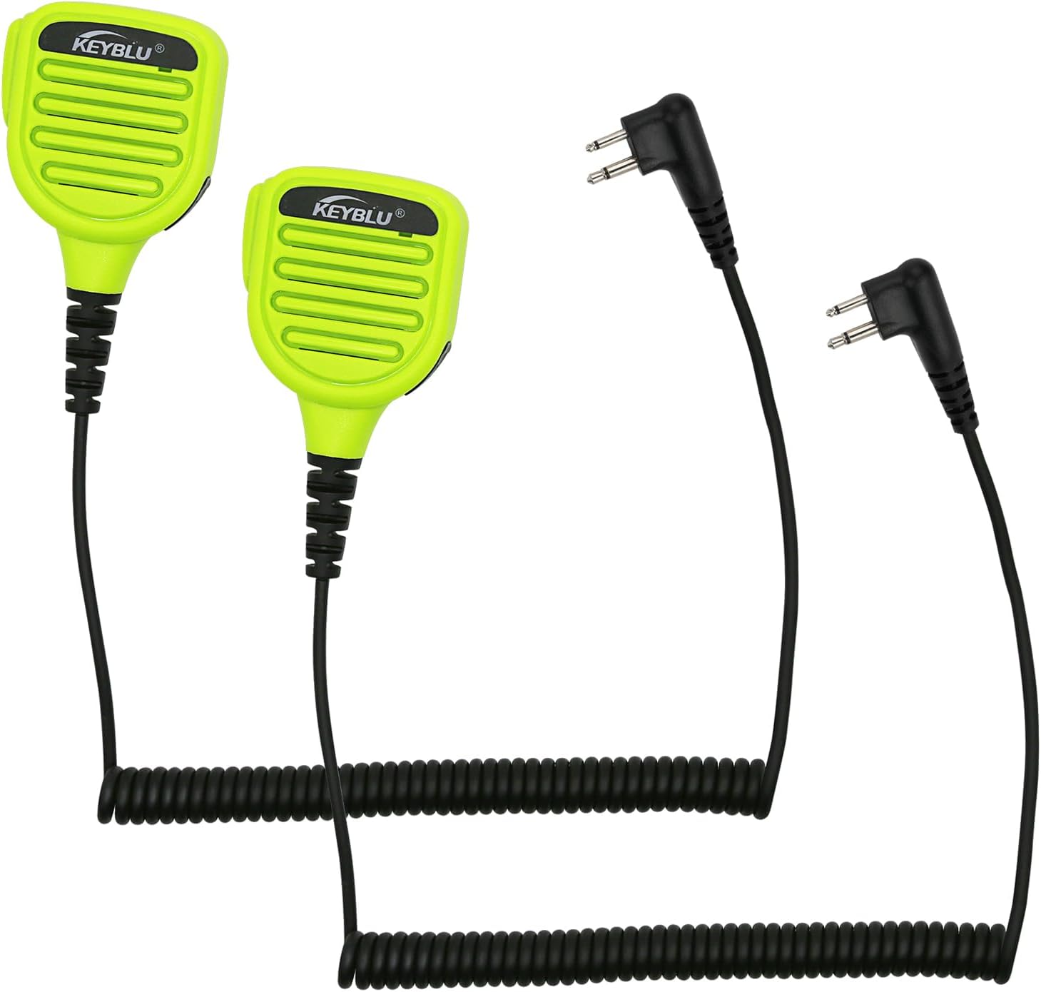 Amazon.com: KEYBLU CLS1110 Waterproof Shoulder Speaker Mic 2 Pin Two ...