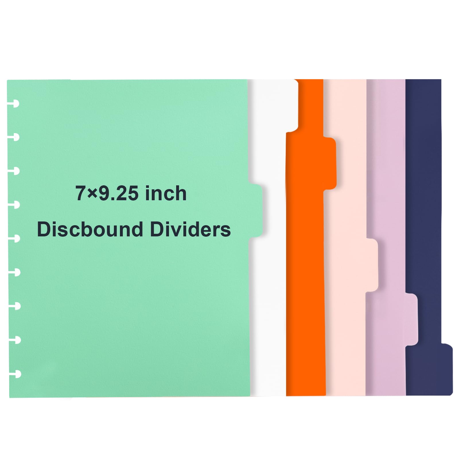 Discbound Dividers 8.5 X 11 Buy 15 Sheets Discbound S Dividers Black ...
