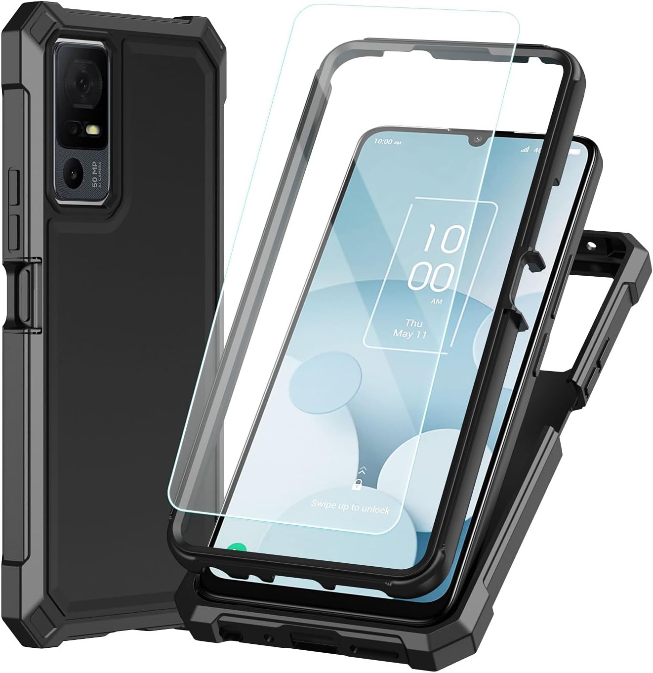 Amazon.com: Mocotto for Jitterbug Smart 4 Case 2023, T608G,TCL 40 XL ...