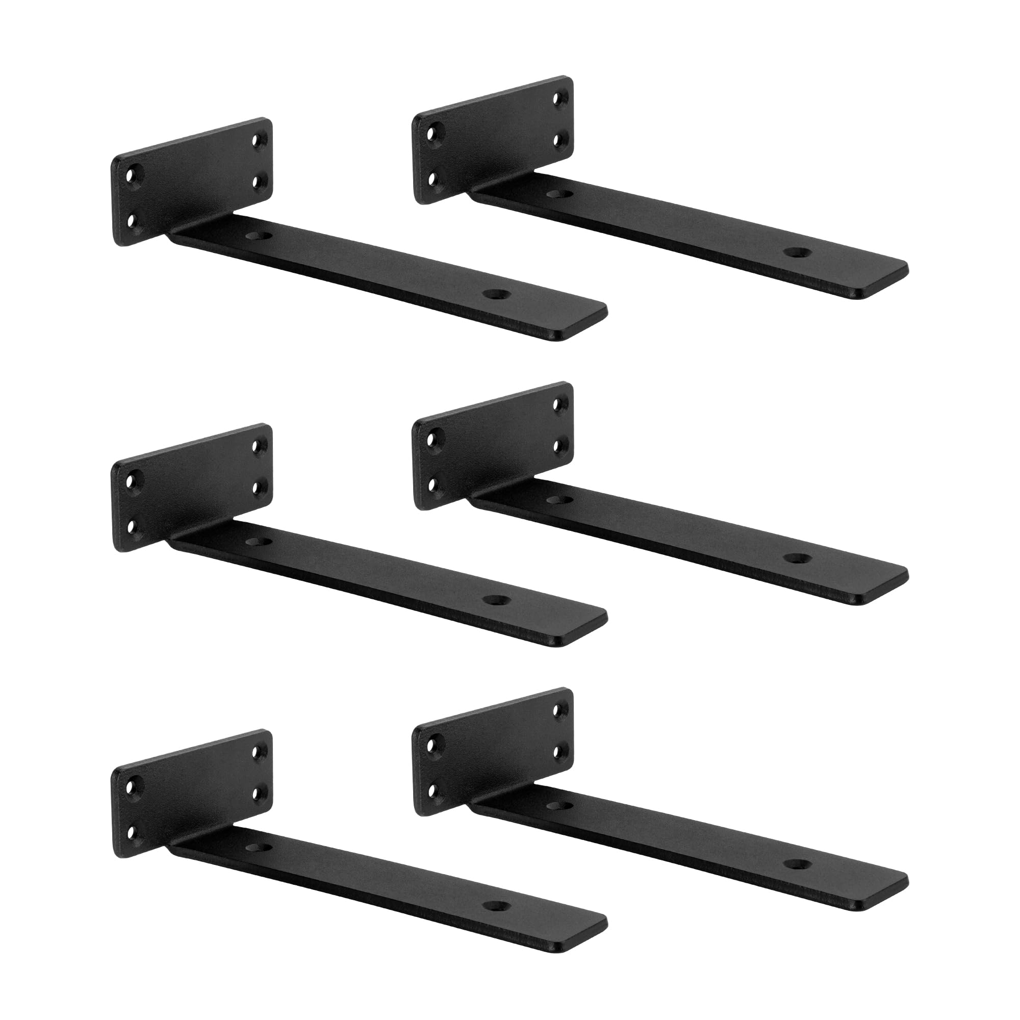 Amazon.com: ICOOL 6 Pack 8 Inch Hidden Shelf Bracket, Heavy Duty ...