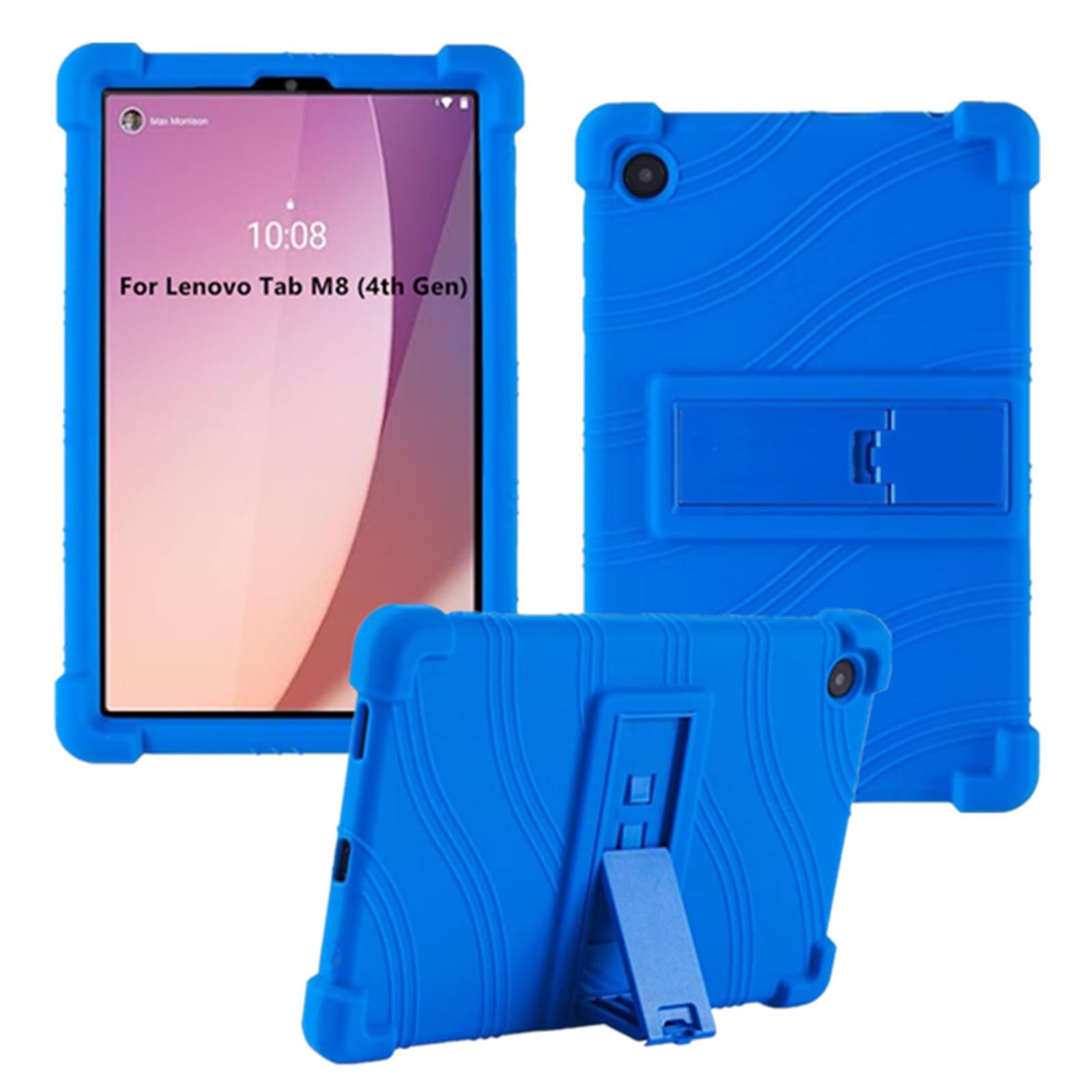 Amazon.com: HminSen Case for Lenovo Tab M8 4th Gen Cover, Kids Friendly ...