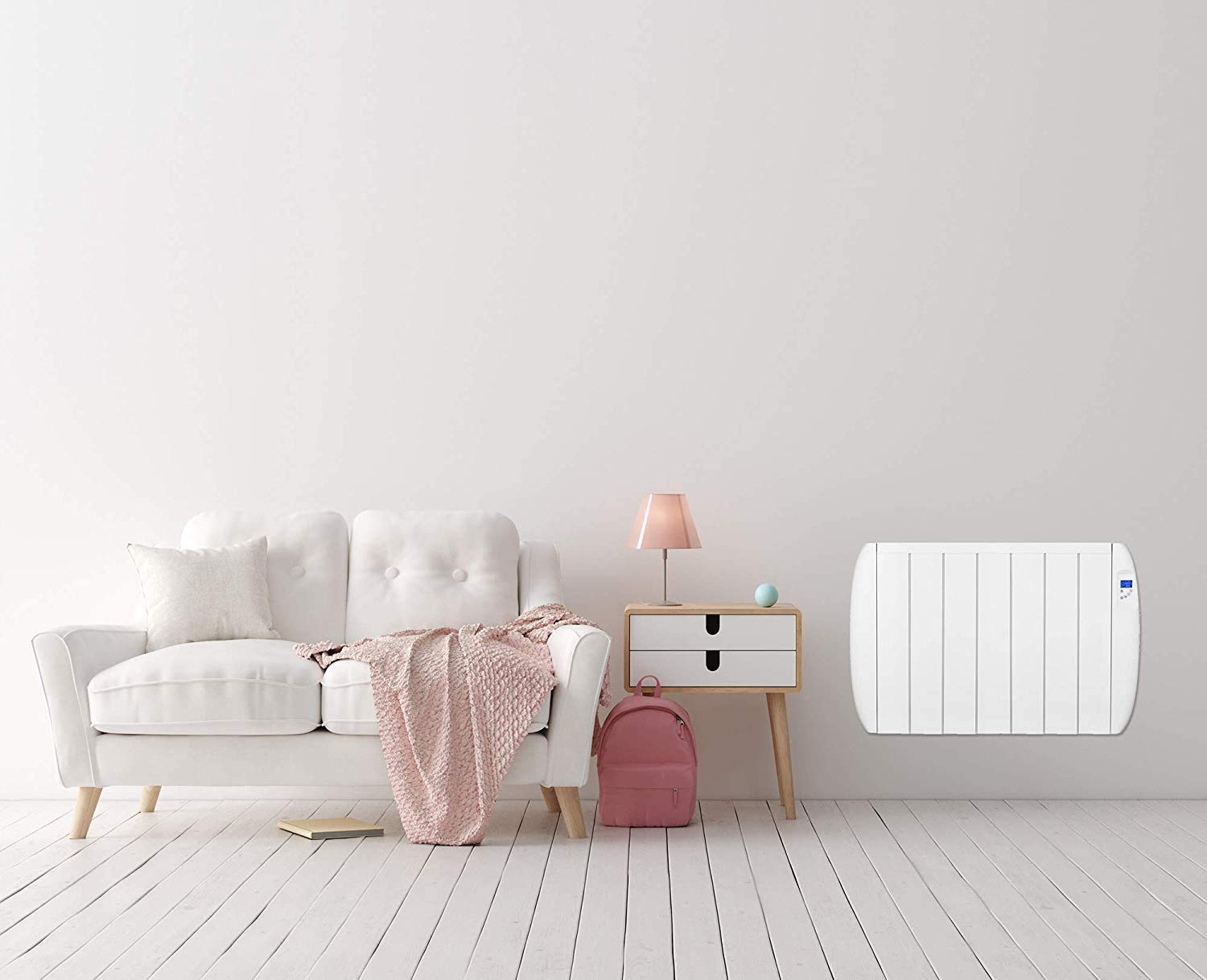 MYLEK Panel Heater Radiator 2000W Electric with Programmable Digital ...