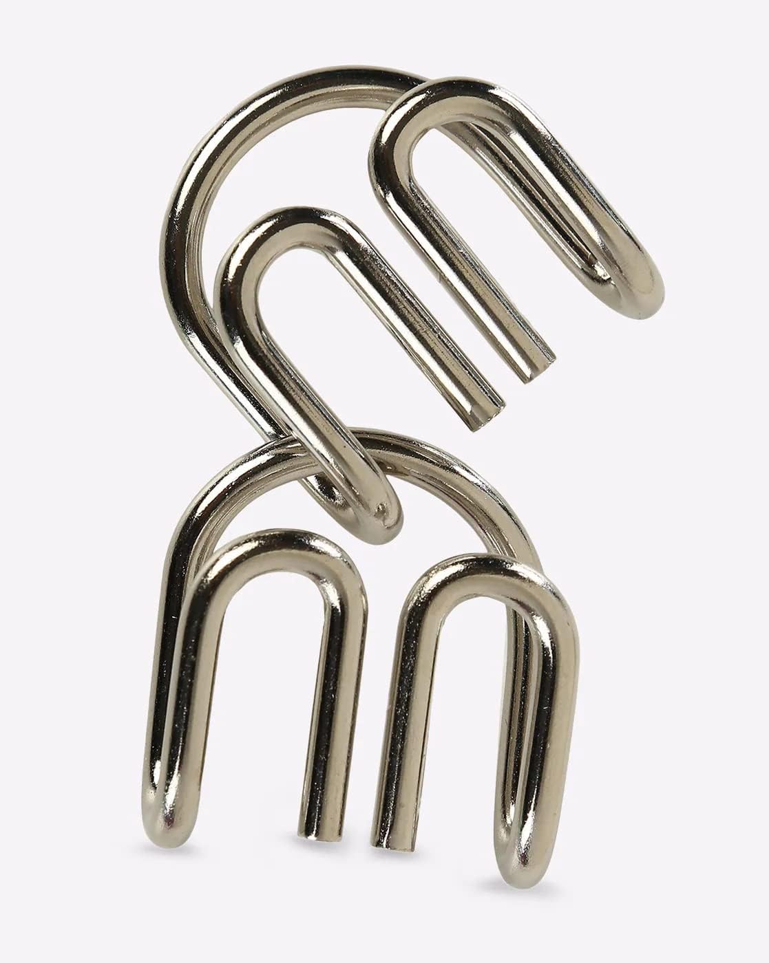 Amazo Magic M W Puzzle Brain Teaser Iq Double M Metal Wire Puzzle Fun ...