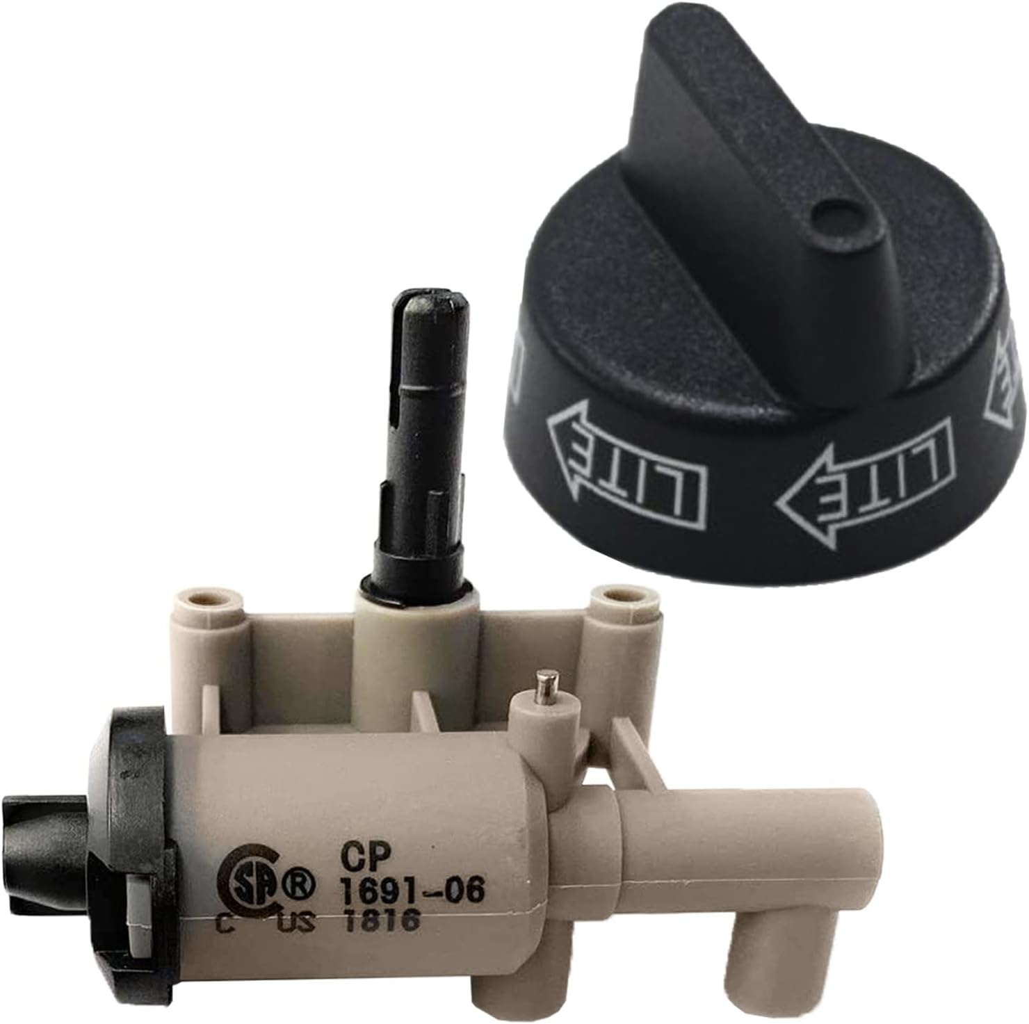 Amazon.com: PartsBroz 12001296 Igniter and Knob Kit - Compatible With ...