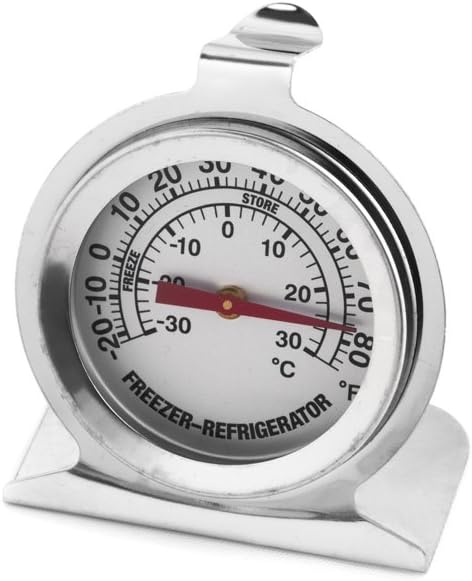 Amazon.com: Fox Run Freezer/Refrigerator Stainless Steel Thermometer ...