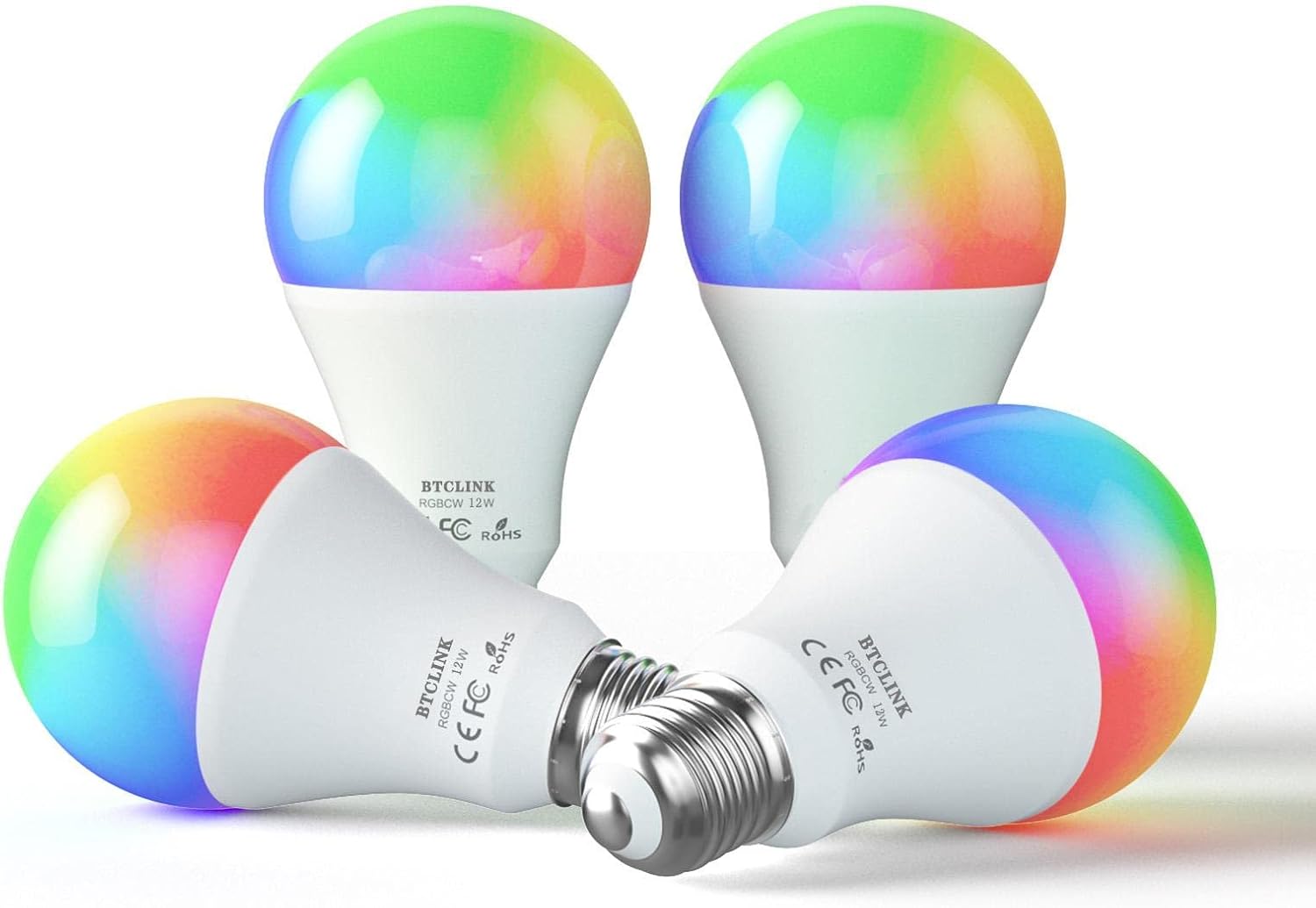 Smart Light Bulbs, 15W (150W Equivalent) 1500Lumen Smart Alexa Light ...