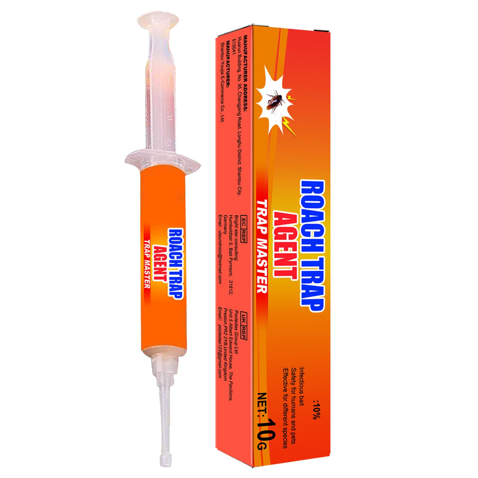 Buy Strong Cockroach Catcher,Roach Trap Master,Smart Cockroach Trap ...