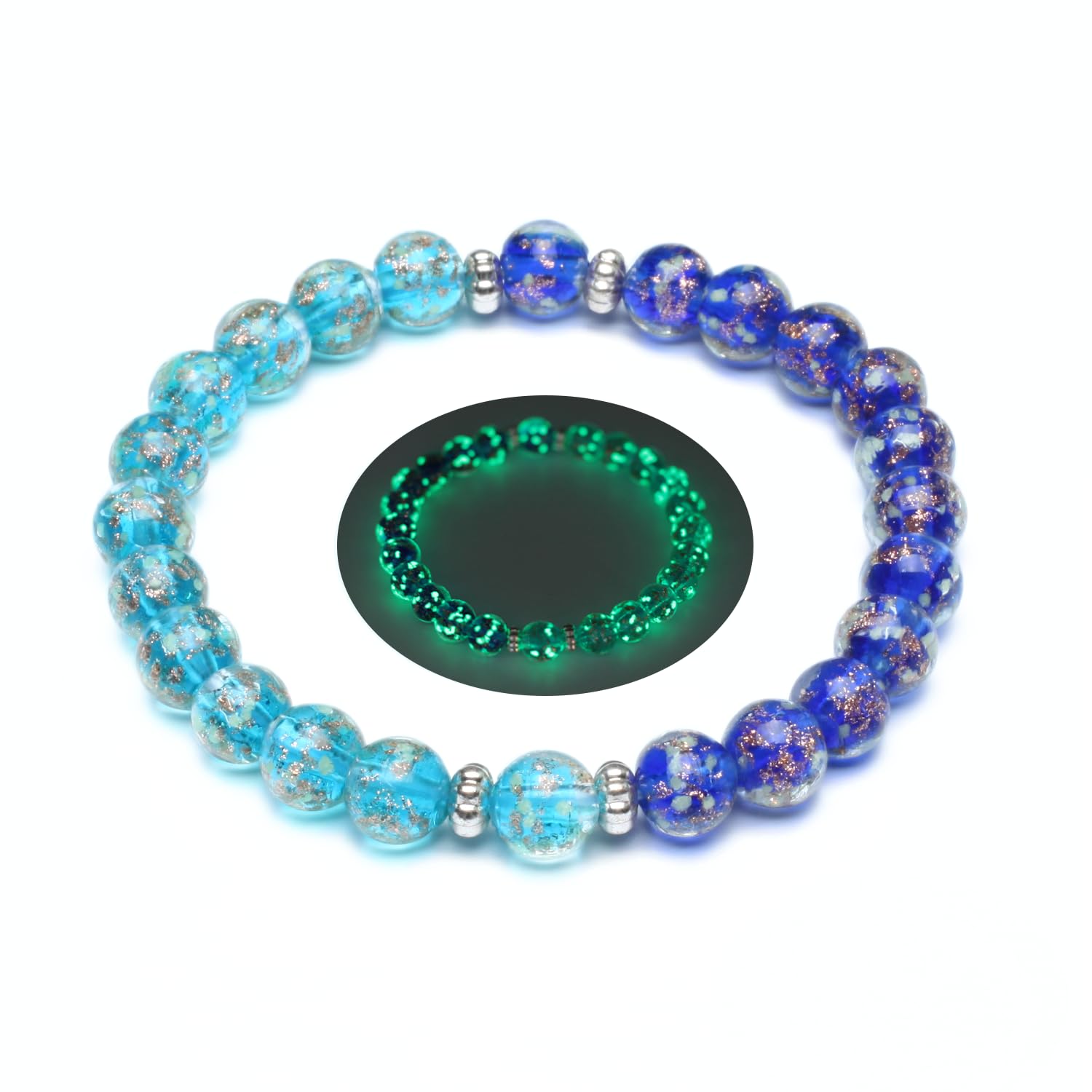 Amazon.com: grehapas Firefly Bracelet Spiritual Healing Beads Stretch ...