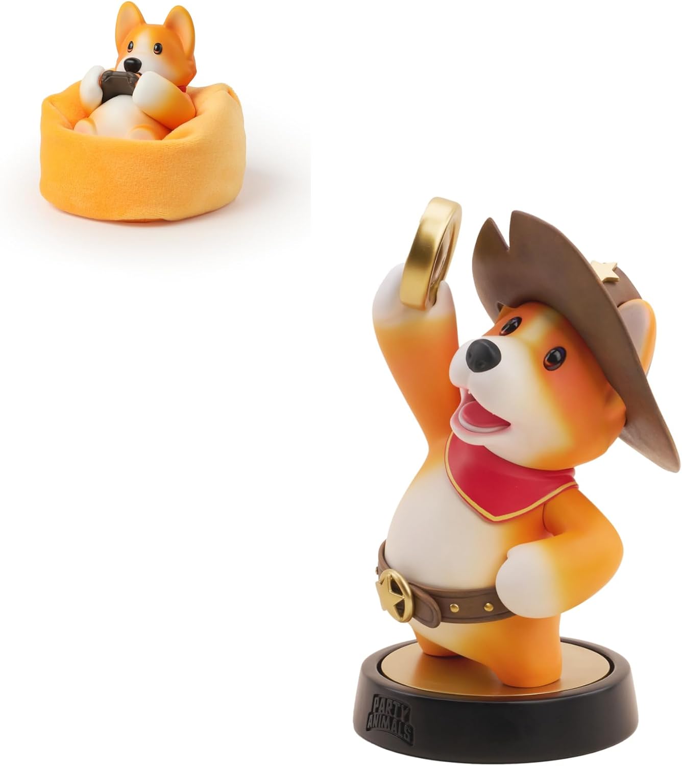 Amazon.com: Party Animals Cowboy Nemo and Win Series Figure : Toys & Games