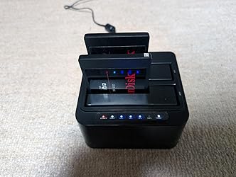 Amazon | アイネックス クローン対応 USB3.2Gen1 HDD/SSDスタンド HDE-17 | アイネックス(AINEX) | 外付ハードディスクドライブ 通販