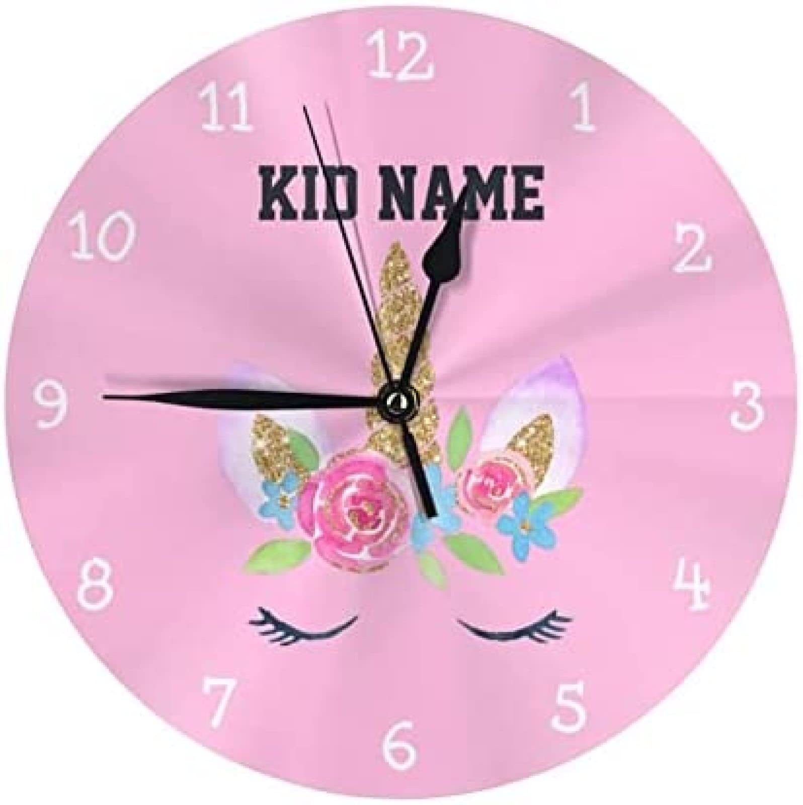 Wall Clock Designs For Kids