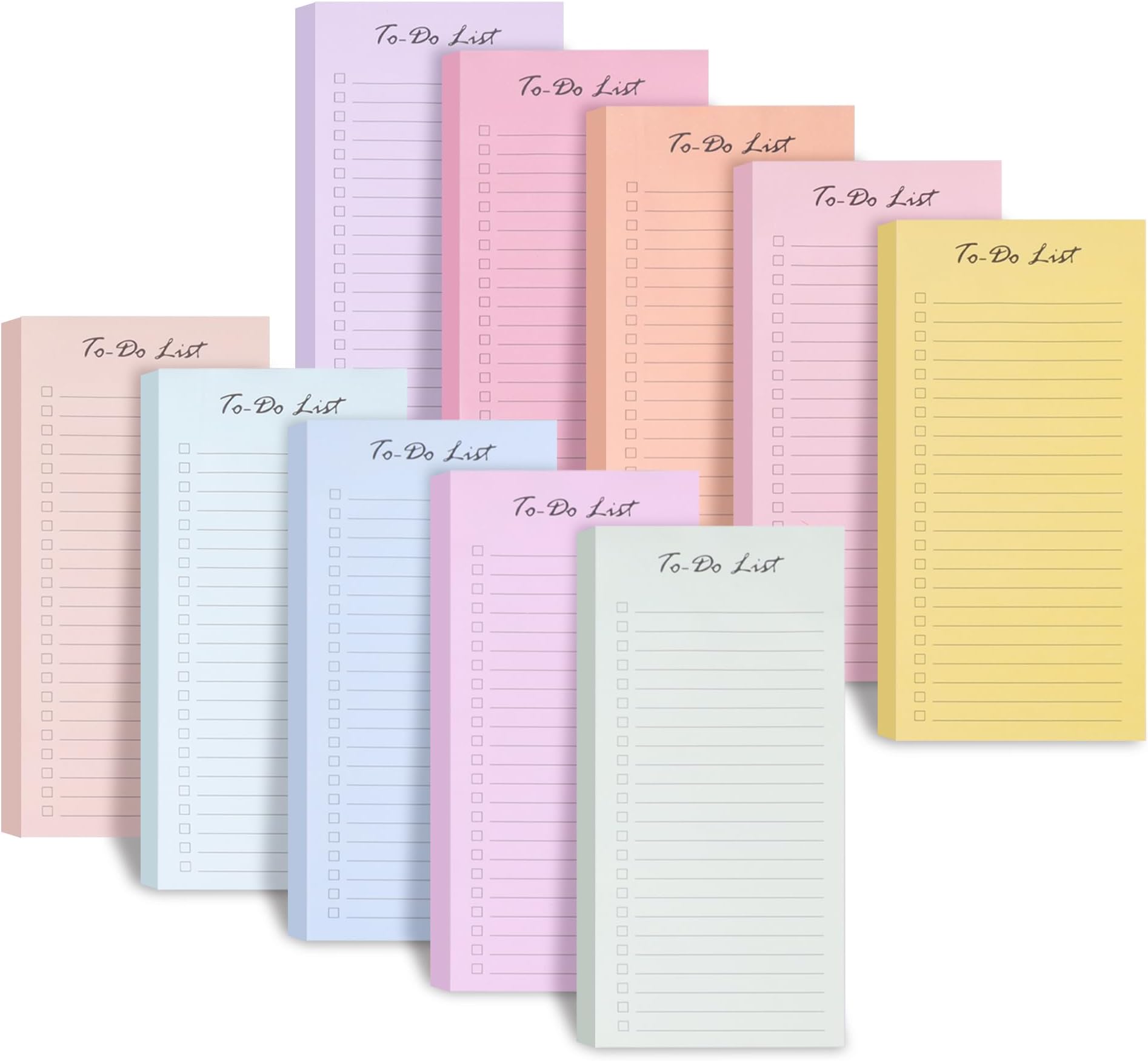 Juvale 6 Pack Magnetic Shopping List Pad for Fridge, Notepad Grocery ...