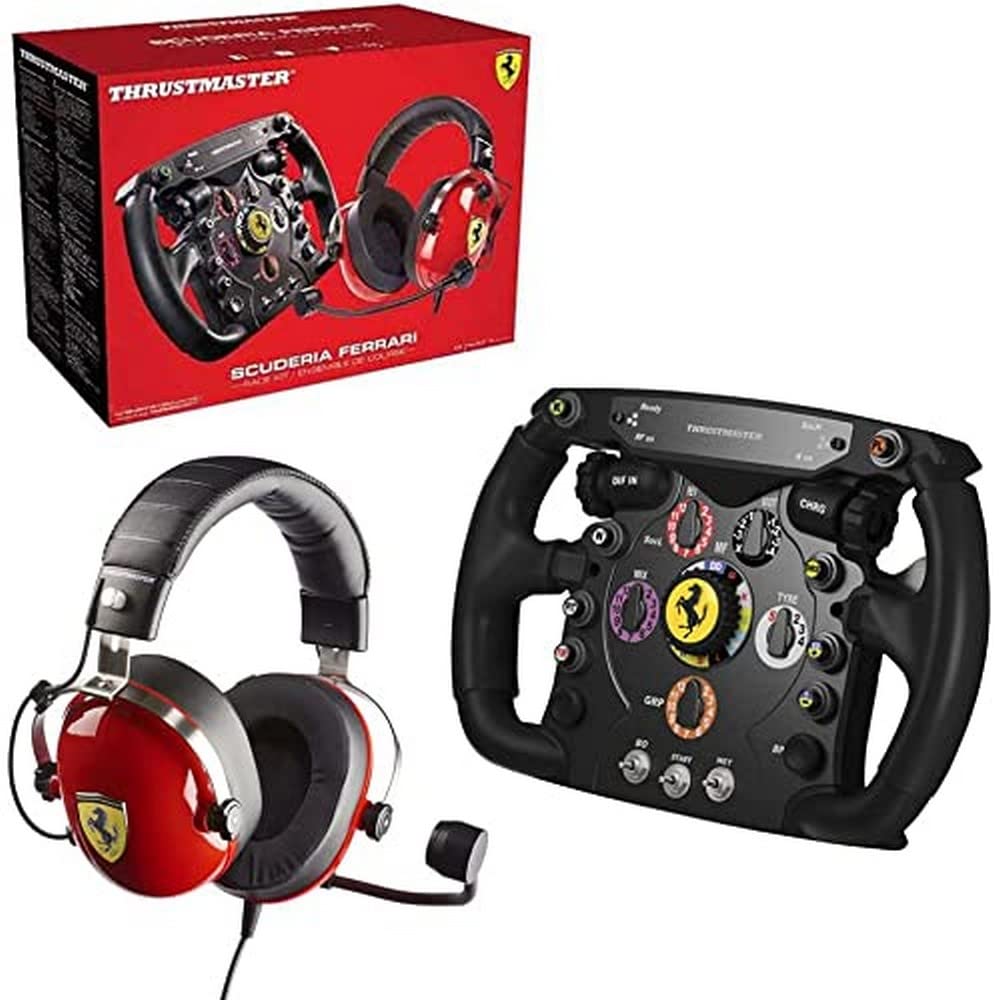 Amazon.com: ThrustMaster ACCESSOIRE Gaming THRUSTMAST Scuderia Ferrari ...