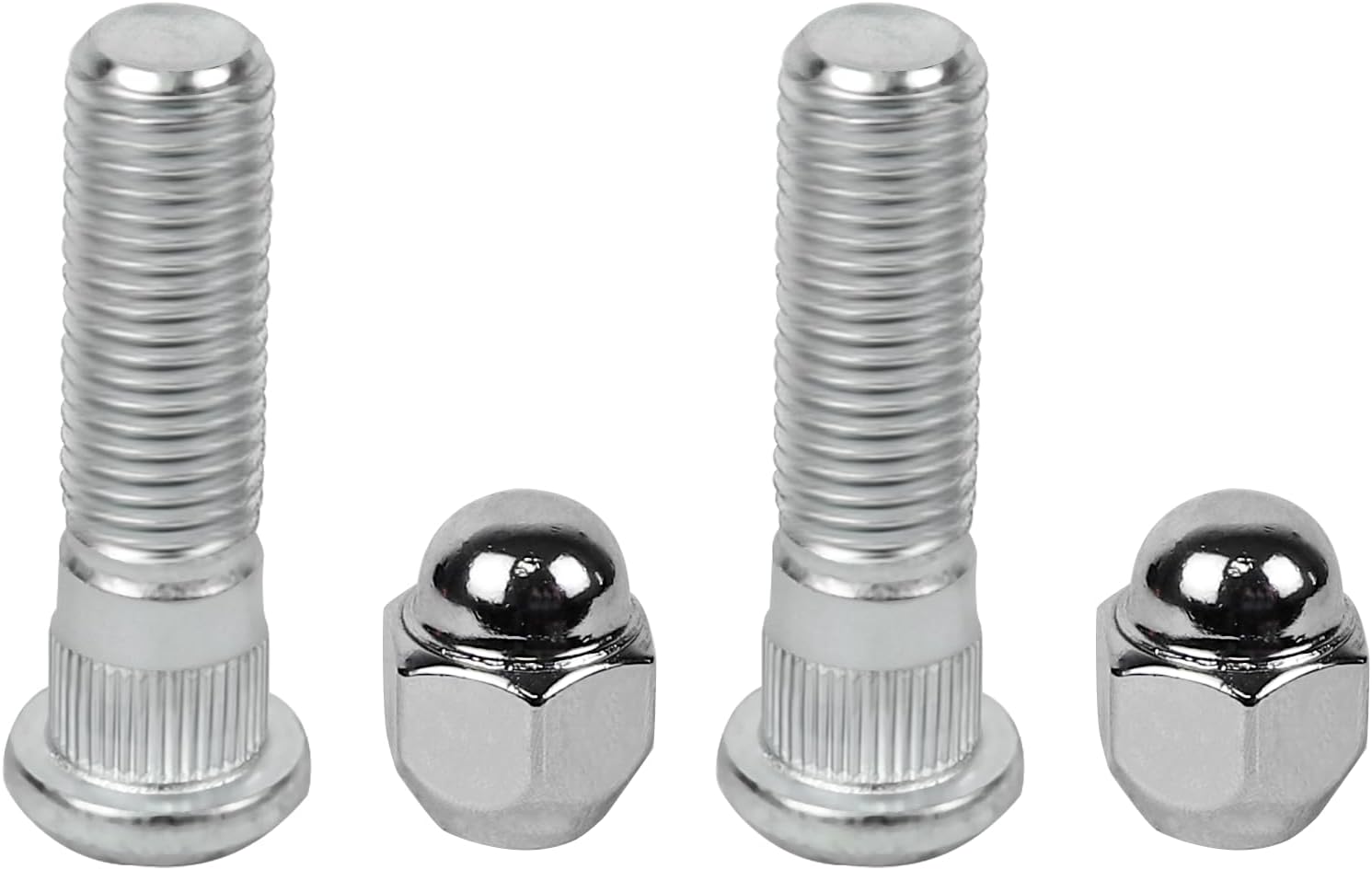 Amazon.com: Ongfuwu 2 Sets M12x1.5 Wheel Stud Bolts & Wheel Lug Nuts ...