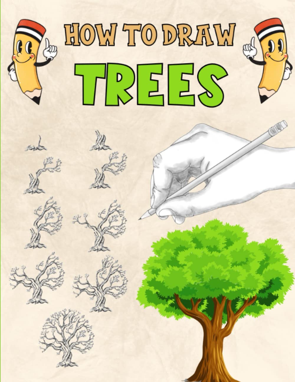 How To Draw Trees: Learn To Draw Trees Quickly And Easily: Press, Desi ...
