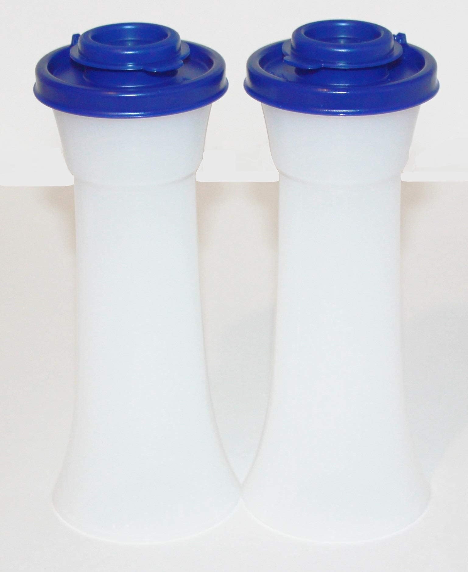 Amazon.com: Tupperware Mini 4 Inch Hourglass Salt and Pepper Shakers ...