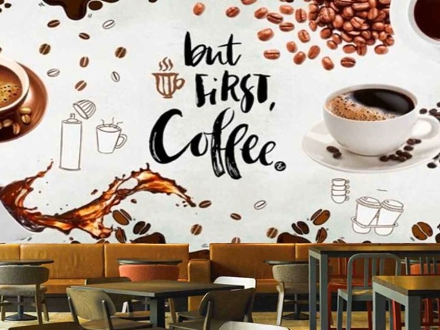 Coffee Cup Pattern Wallpaper Coffee Pattern Background Images, HD