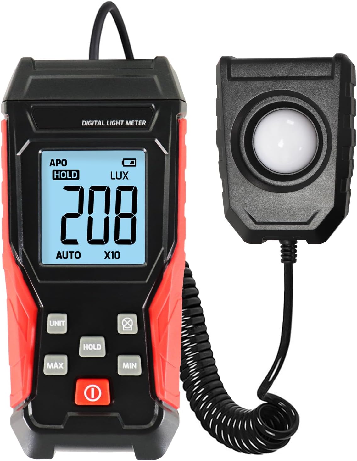 Amazon.com : AMTAST Digital LUX Meter LX-90 Light Meter with LCD ...