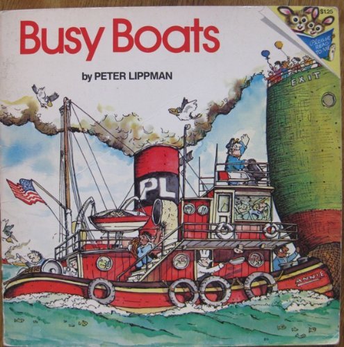 BUSY BOATS-PICTUREBACK (Random House Pictureback): Lippman, Peter ...