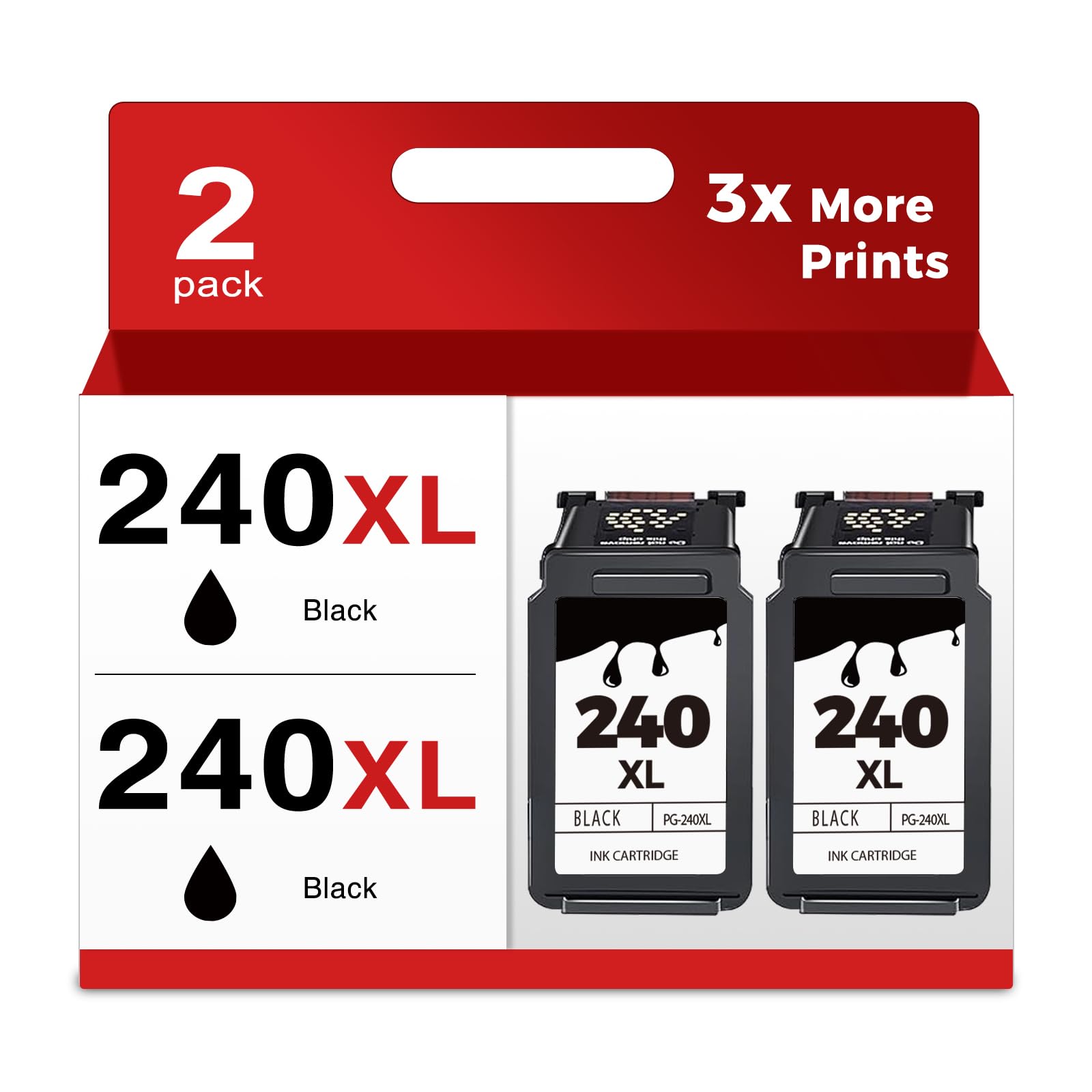 Amazon.com: Ubinki PG-240 XL 240XL Black Ink Cartridge Replacement for ...
