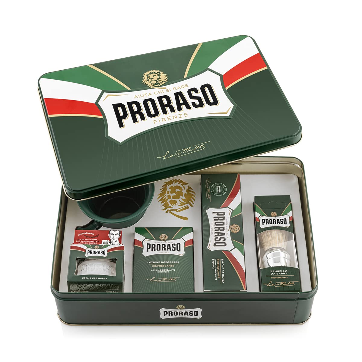 Kit profesional de afeitado Proraso : Amazon.com.mx: Belleza
