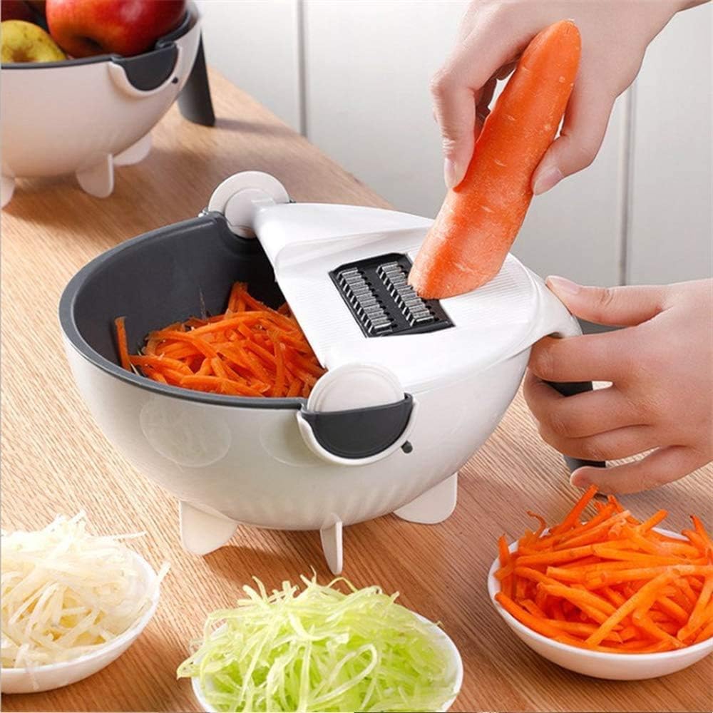 Amazon.com: AAYAN 11 in 1 Multifunction Magic Rotate Vegetable Cutter ...